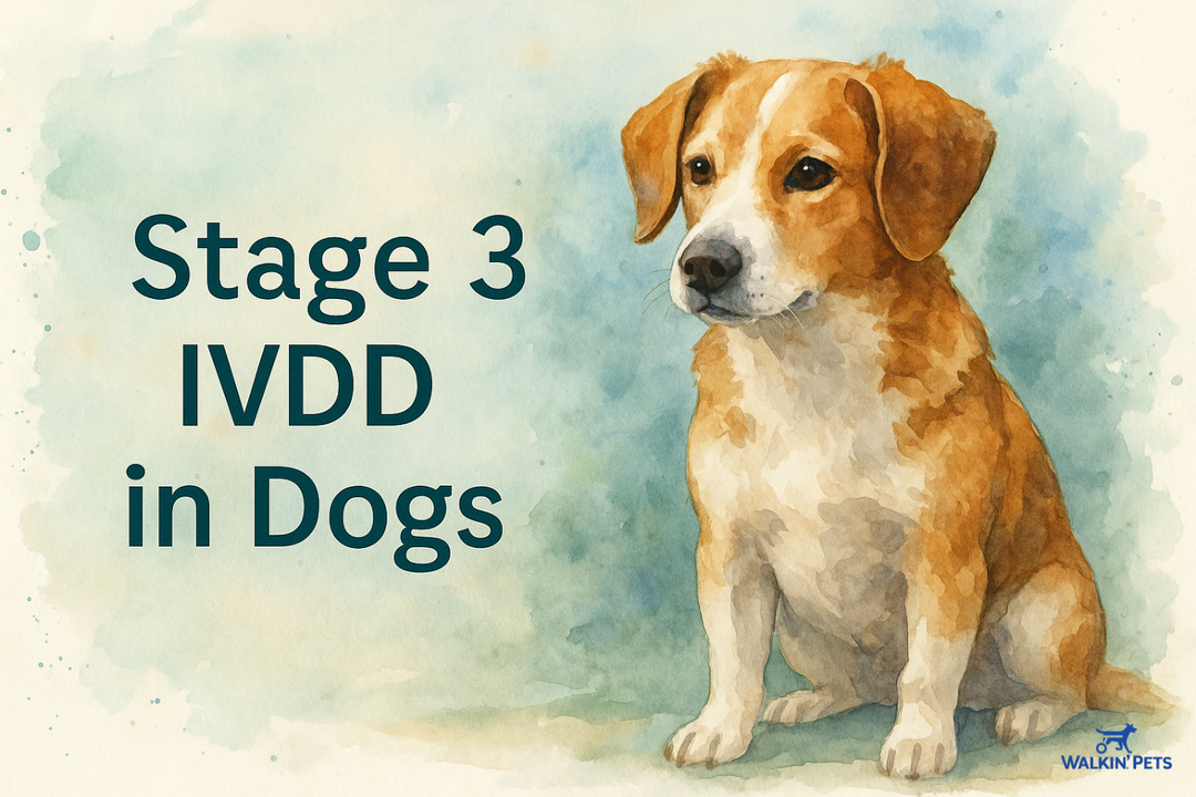 Stage 3 IVDD in Dogs: Symptoms, Treatment, Recovery Time – Walkin' Pets