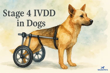 Stage 4 IVDD in Dogs: Symptoms, Treatment, Recovery Time – Walkin' Pets