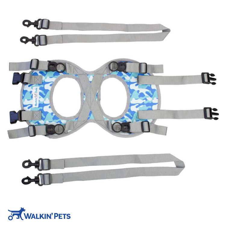 Walkin' Warrior Designer Rear Dog Harness | Walkin' Pets